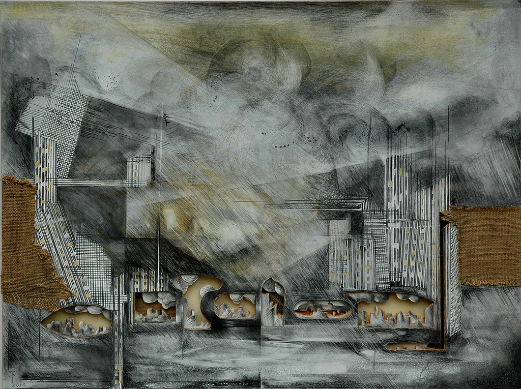 Gegenwartskunst - Art .Robert Ralston: .lebensraum